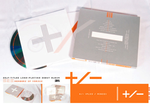 Teen-Beat 323. +/- {PLUS/MINUS}. Self-Titled Long-Playing Debut Album.